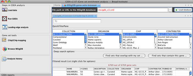 GSEA 2.0.x - GSEA-MSigDB Documentation